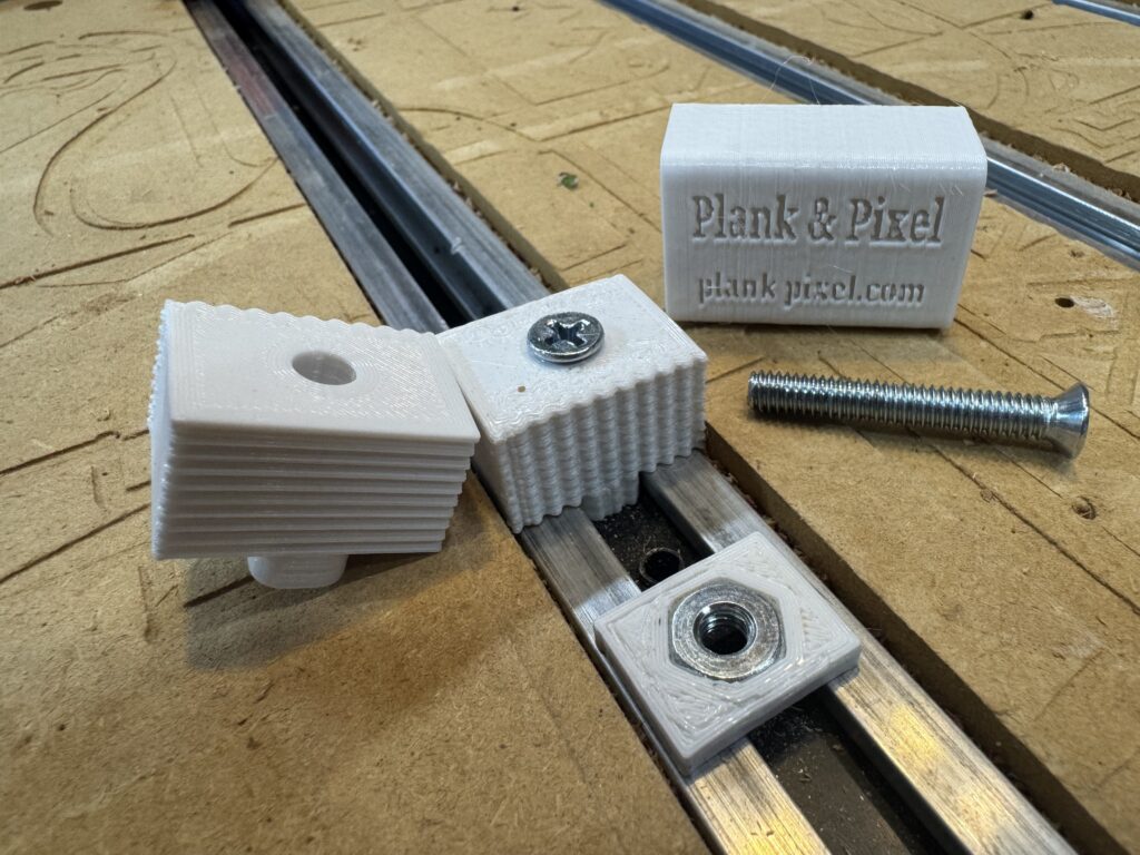 Shapeoko T-Track Clamp - Plank & Pixel